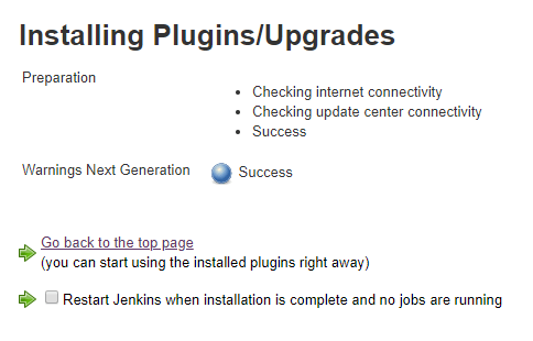 Configuration of the Warnings Next Generation plugin for integration with PVS-Studio