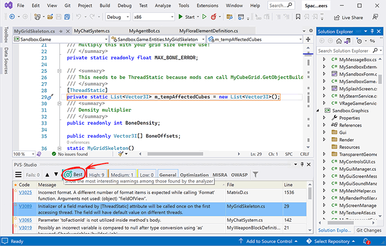 PVS-Studio 7.22: Visual Studio Code, Qt Creator, .NET 7