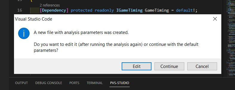 Using the PVS-Studio extension for VS Code to effectively handle errors in C# code