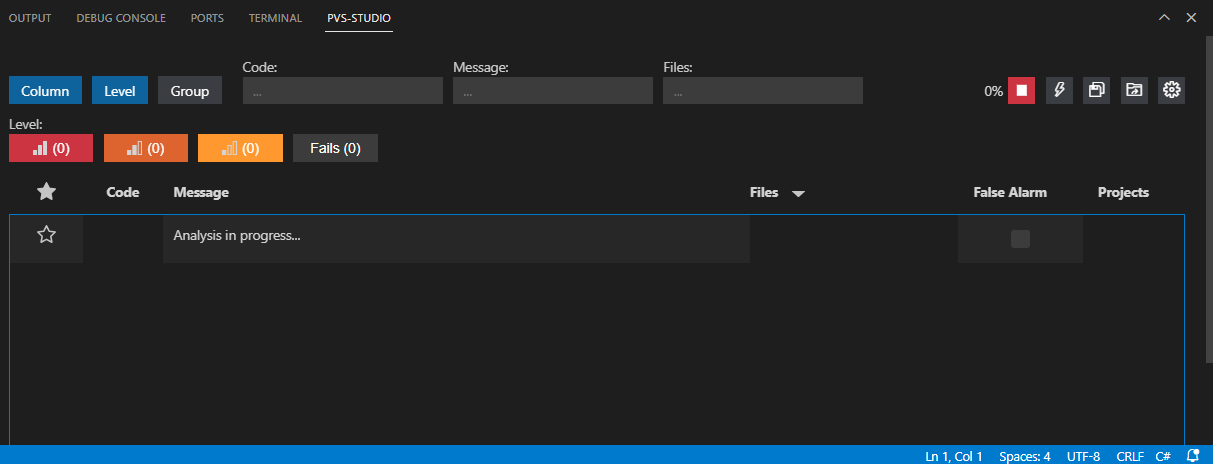 Using the PVS-Studio extension for VS Code to effectively handle errors in C# code