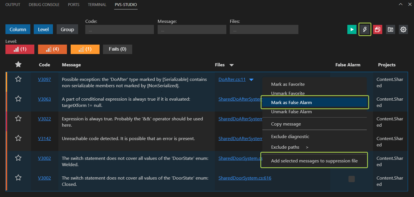 Using the PVS-Studio extension for VS Code to effectively handle errors in C# code