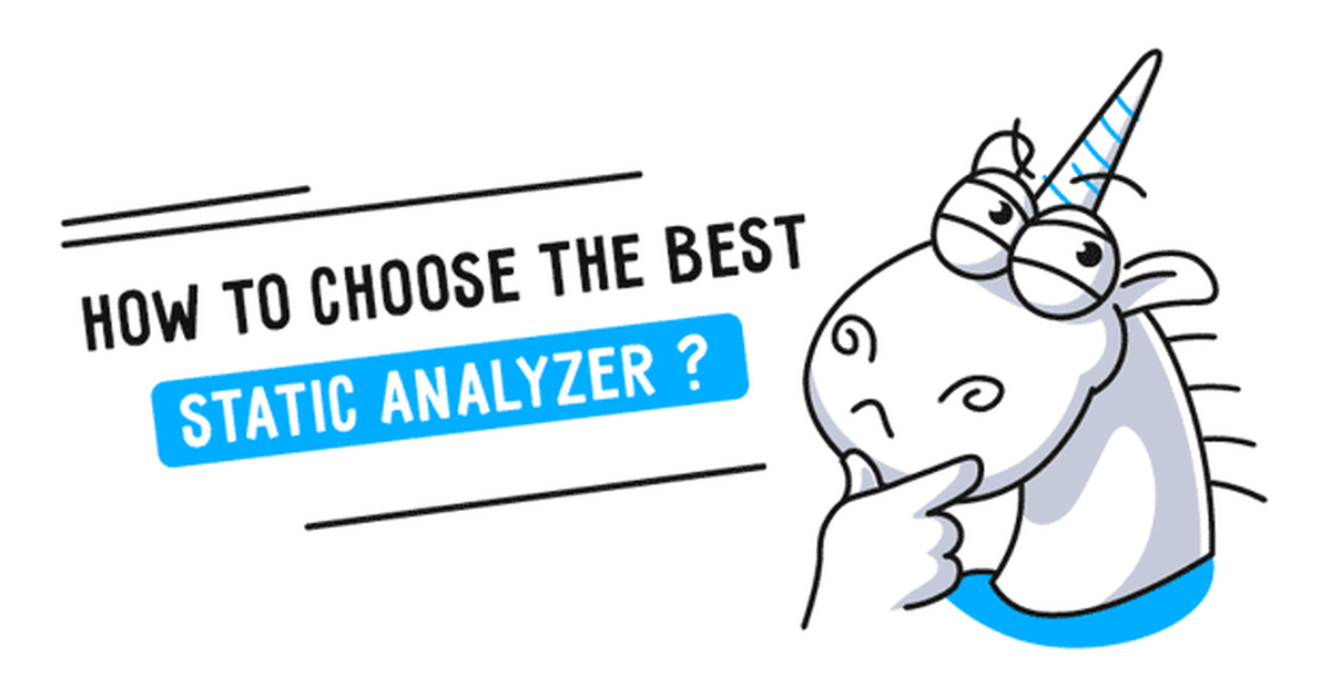 How to choose a static analysis tool