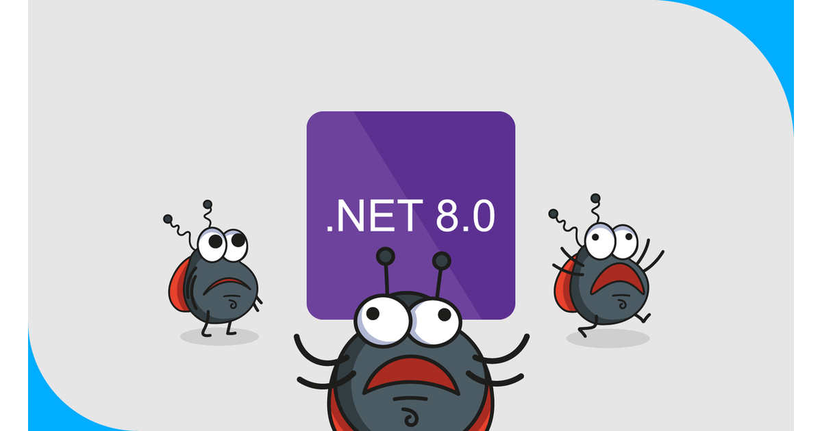 Bugs and suspicious places in .NET 8 source code